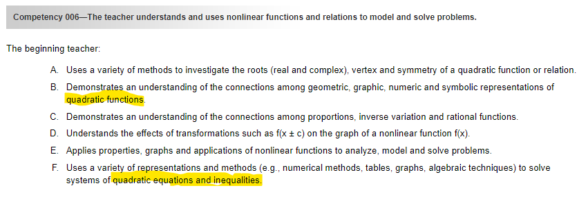 Preparing To Pass The Math Part Of TEXES Core Subjects 4-8(Part 1 ...