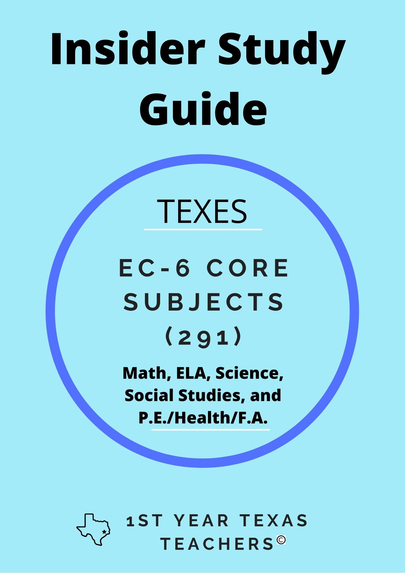 EC-6 Math Guide – 1st Year Texas Teachers